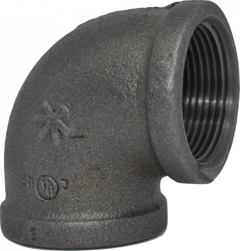 Asemin | Fitting Red Incendio Fitting A197 Clase 150 Negro Codo 90°